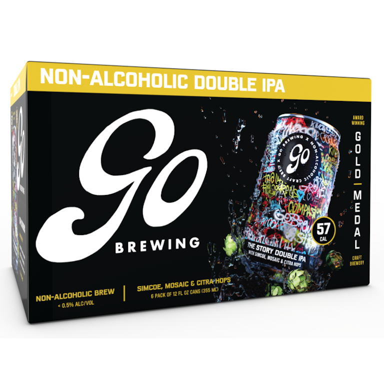 Go Brewing Non-Alcoholic The Story Double IPA