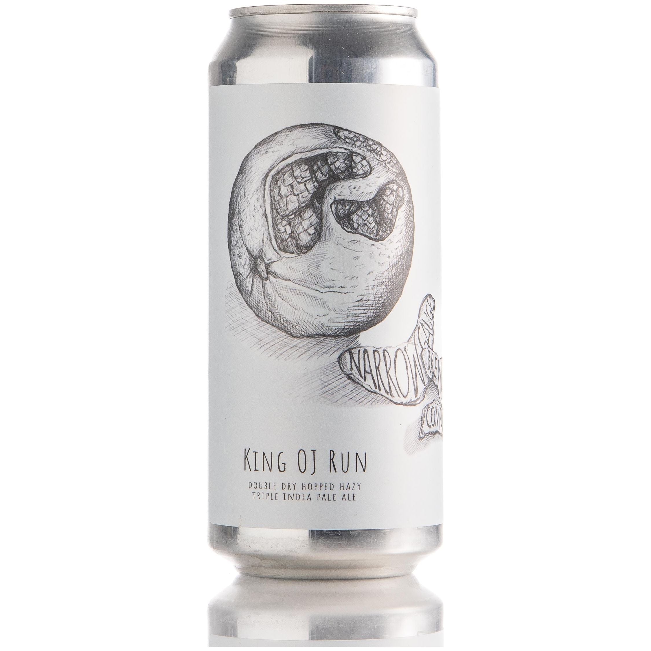 Narrow Gauge Brewing Company OJ Run IPA