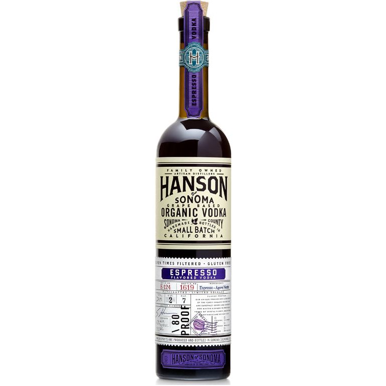 Hanson of Sonoma Espresso Flavored Vodka
