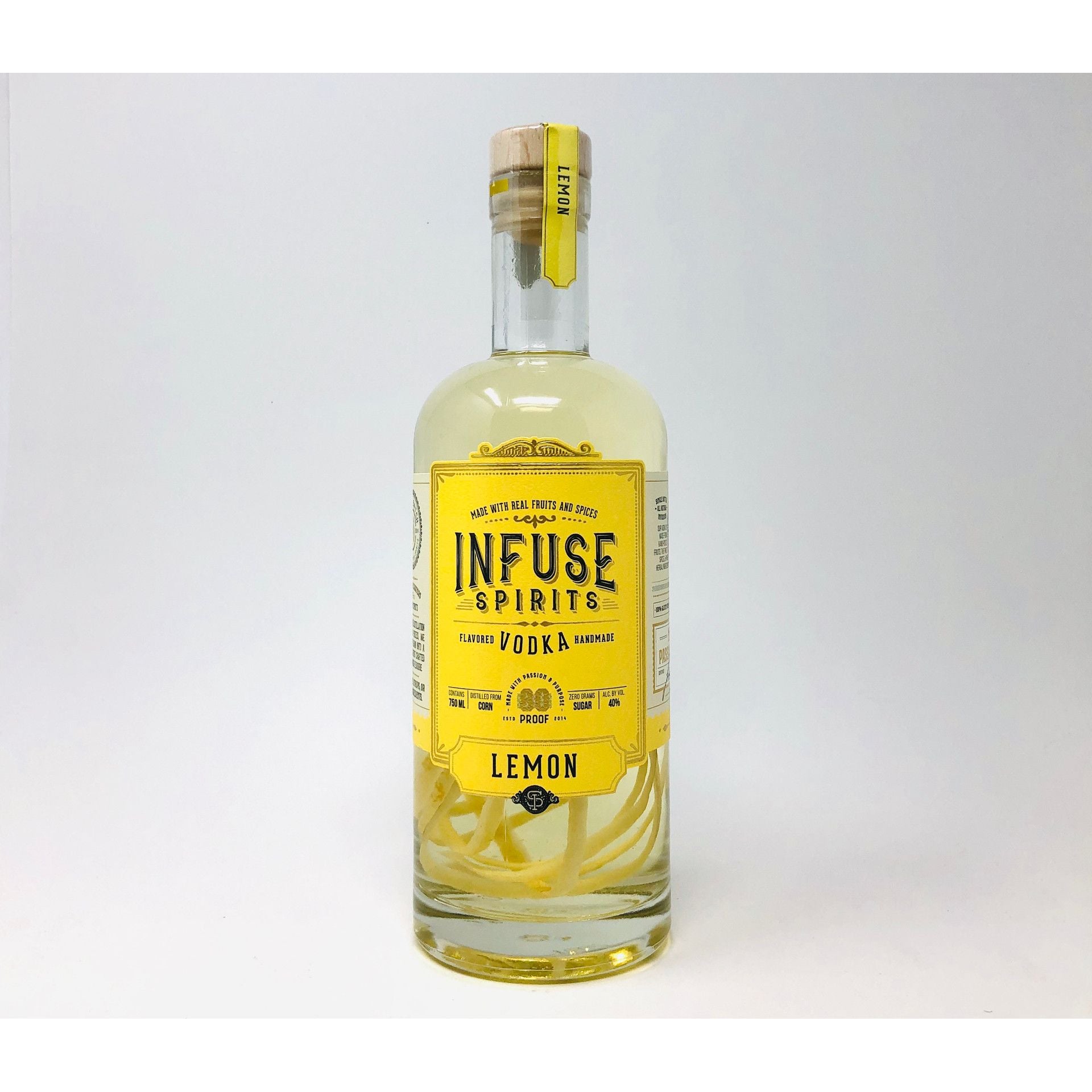 Infuse Spirits Lemon Vodka