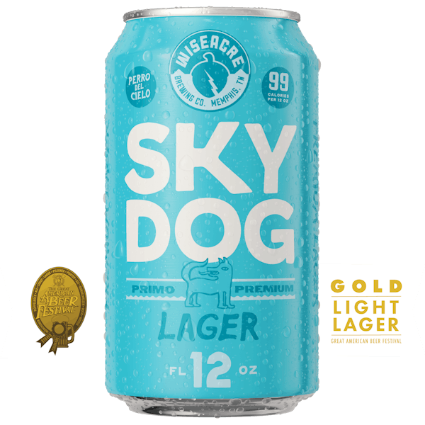 Wiseacre Brewing Sky Dog Lager Beer
