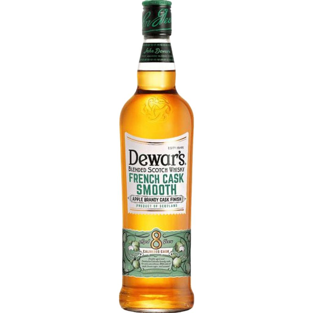 Dewar's French Smooth Apple Spirit Cask Finish 8 Year Old Blended Scot