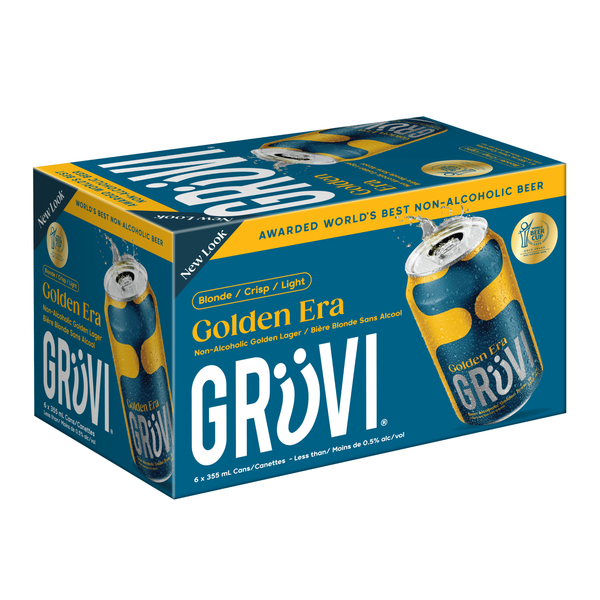 Gruvi Golden Lager Non-Alcoholic