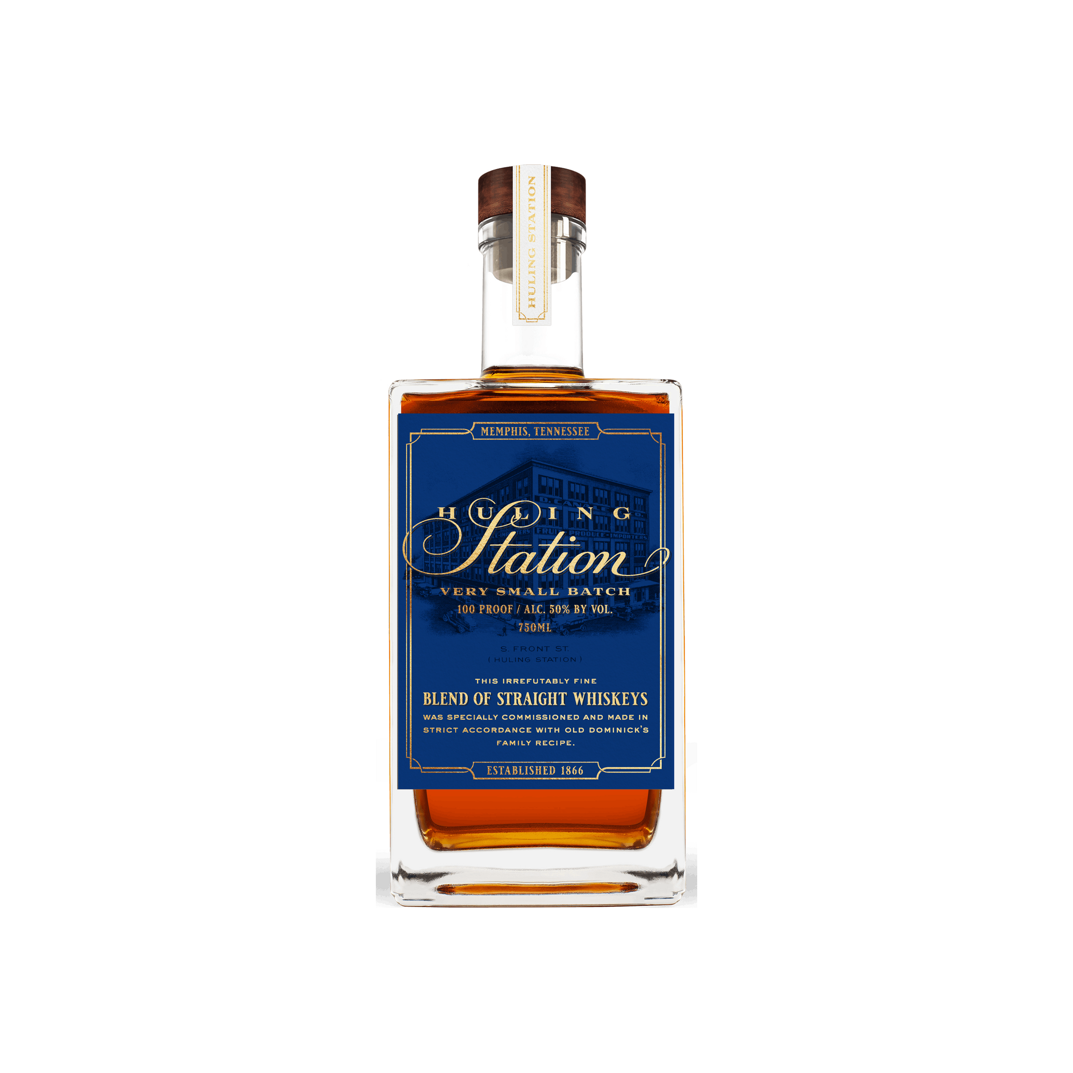 Old Dominick Huling Station Very Small Batch Blended Straight Whiskey