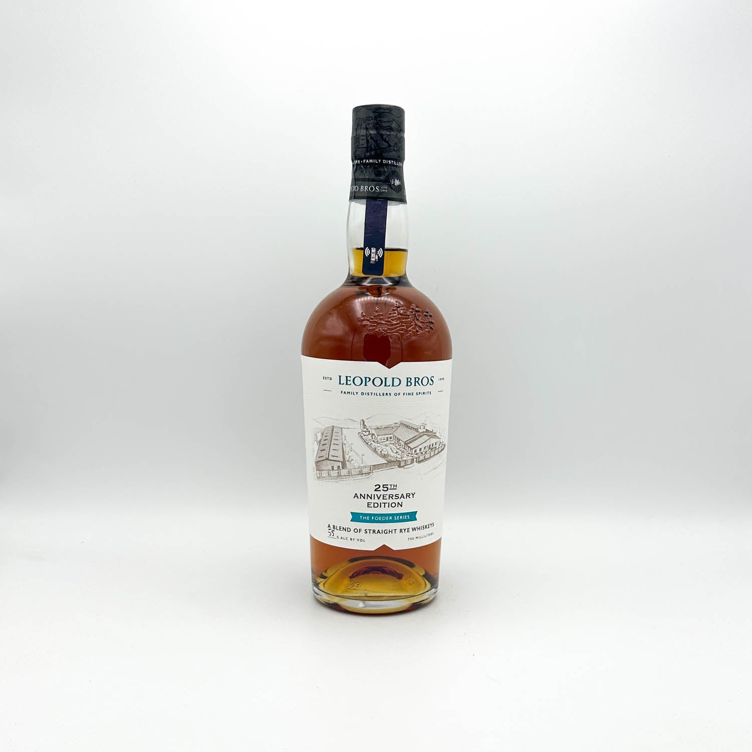 Leopold Brothers Three Chambers 25th Anniversary Rye Foeder Series