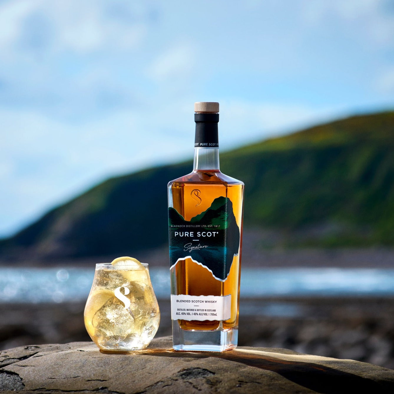 Bladnoch Distillery Pure Scot Blended Scotch Whisky