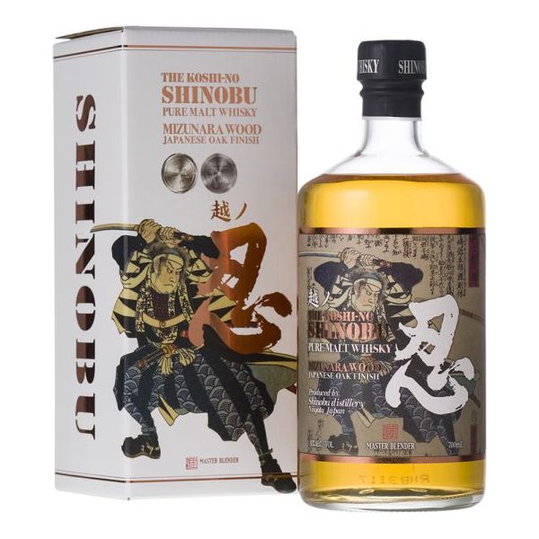 Shinobu Pure Malt Whisky Mizunara Oak