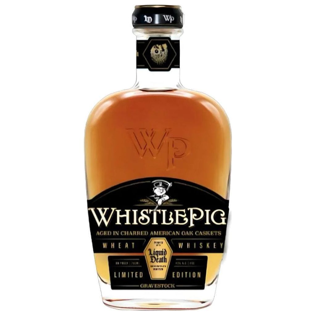 Whistlepig Liquid Death Gravestock Wheat Whiskey