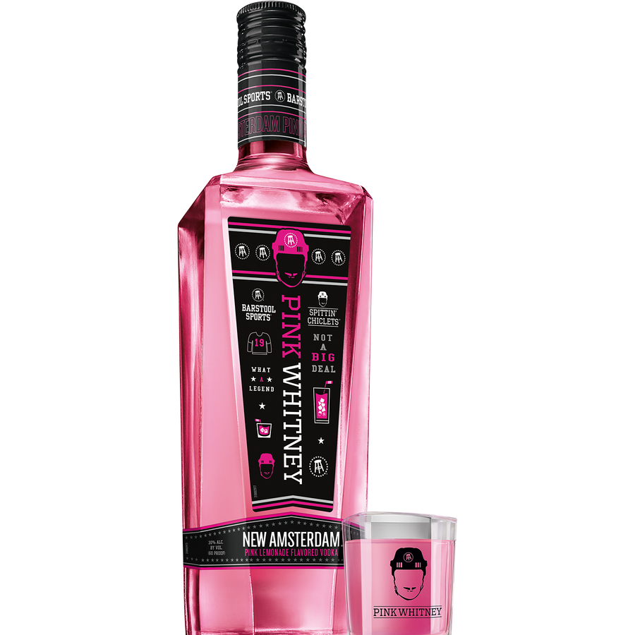 New Amsterdam Pink Whitney Lemonade Vodka - Mini Bottle