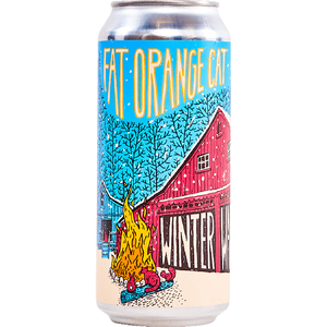 Fat Orange Cat Winter Warmer